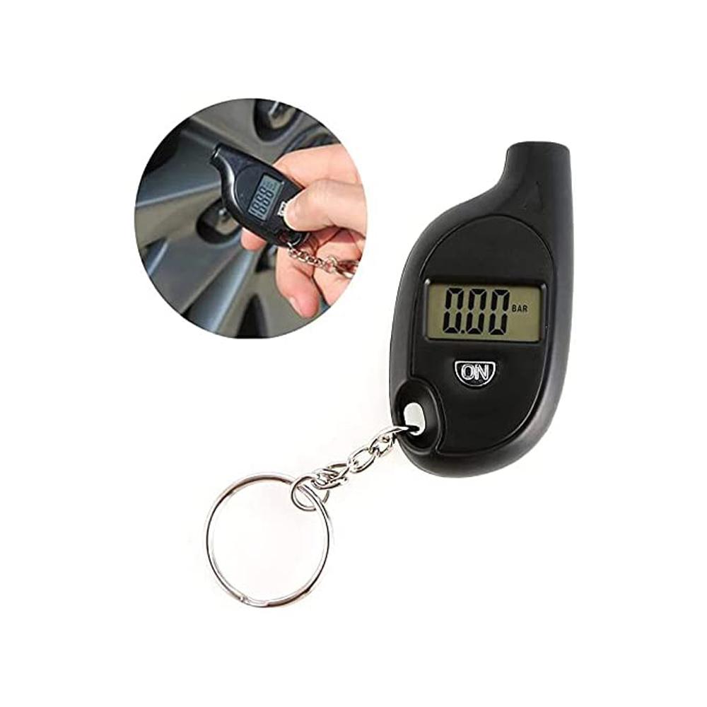 Mini Tire Pressure Gauge LCD Digital Tire Pressure Gauge Tester Tool ...