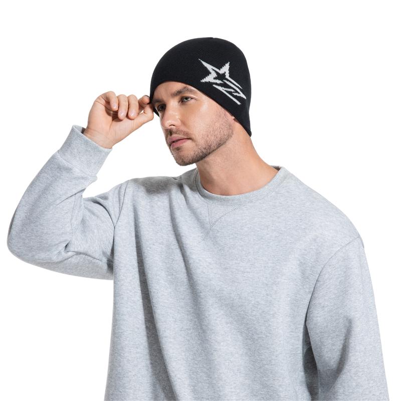 2THESTARS Beanie Hats, Winter Knit Hat, Classic Logo Skull Cap, Unisex ...