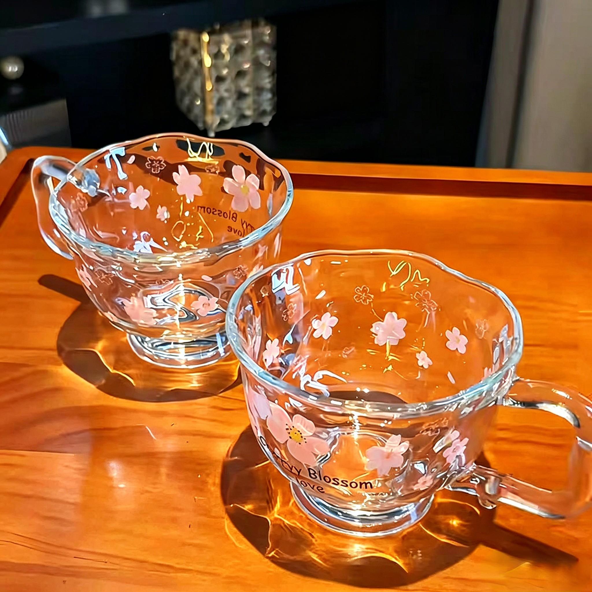 Creative Handle Glass Multi-Use Cup, Elegant Design, Perfect for Coffee ...