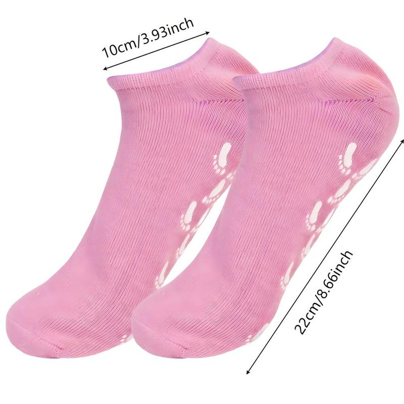 Silicone Anti-Crack Foot & Hand Care Set, Reusable Moisturizing Gloves ...