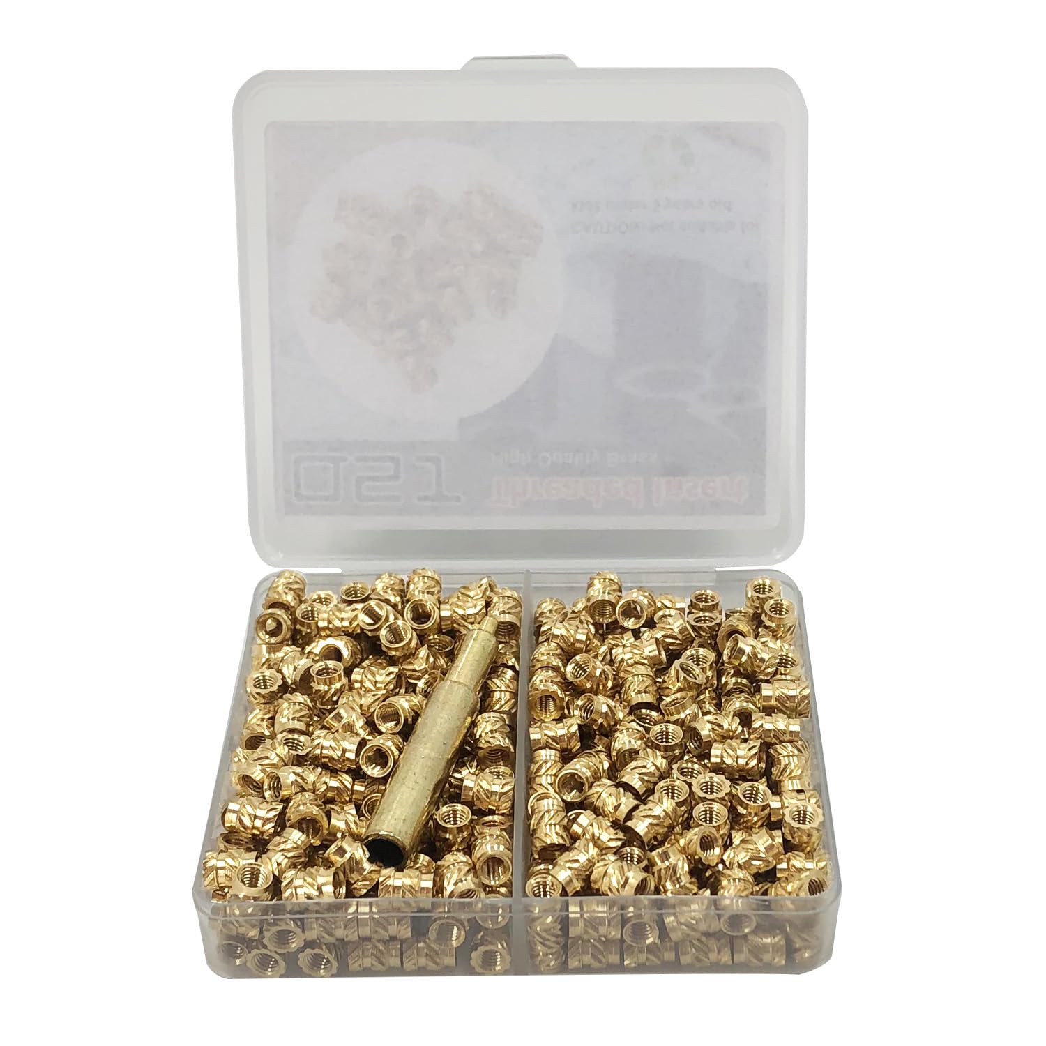 Threaded Insert 350 count M3 x L5.7 x D4.6 Heat Set Nut Brass for ...