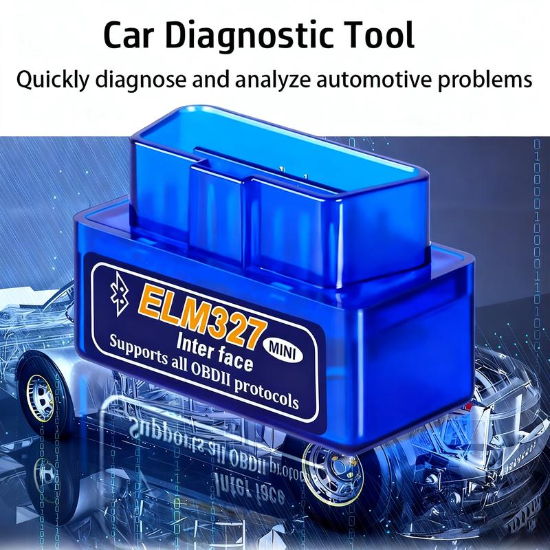 YMOBD OBD2 ELM327 Bluetooth V2.1 Vehicle Diagnostic Utility Tool OBD-II ...