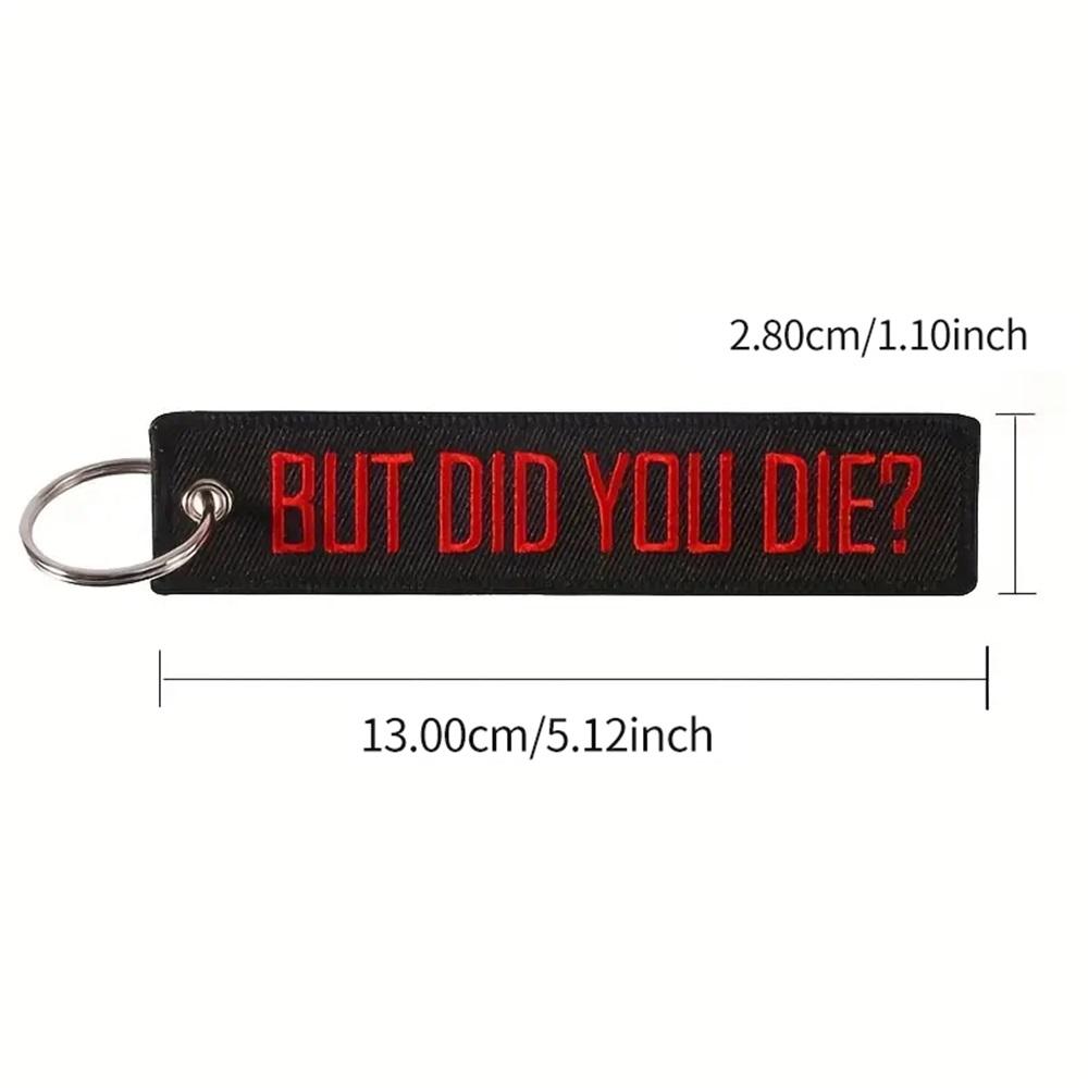 Fashionable Letter Pattern Keychain (1 Count), Summer Simple and ...