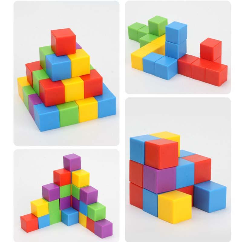 Montessori Magic Building Blocks Puzzle Toy Set, Space Logic Training ...