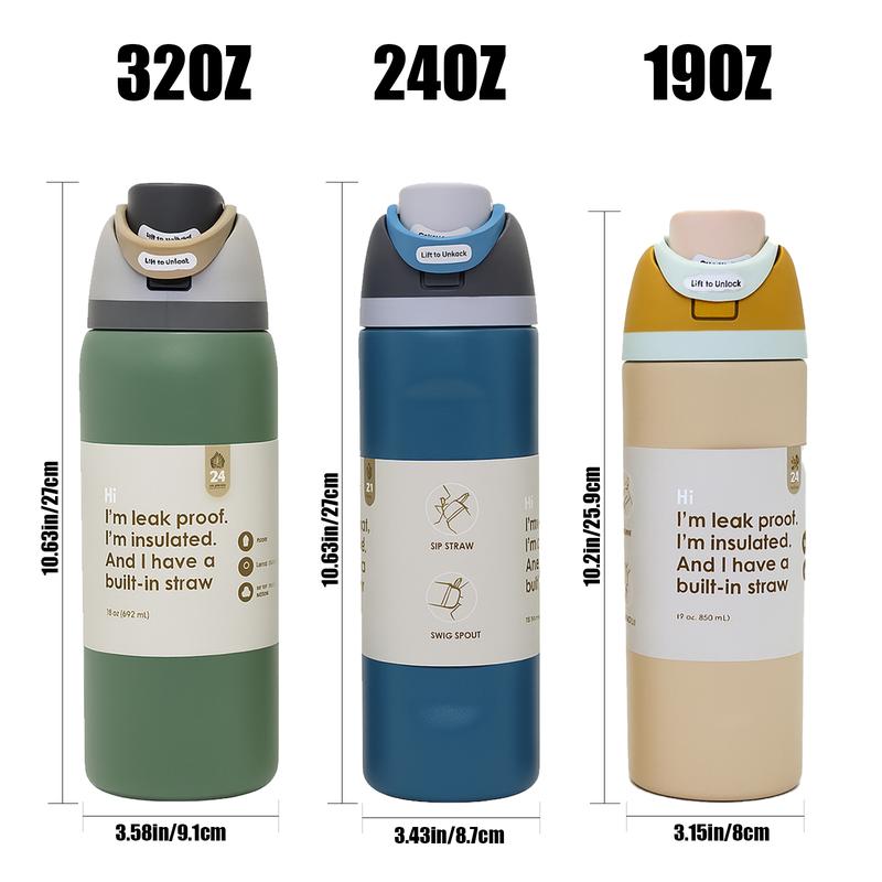 Stainless Steel Tumbler 19/24/32oz - Strawberry Gradient Mug - TikTok Shop