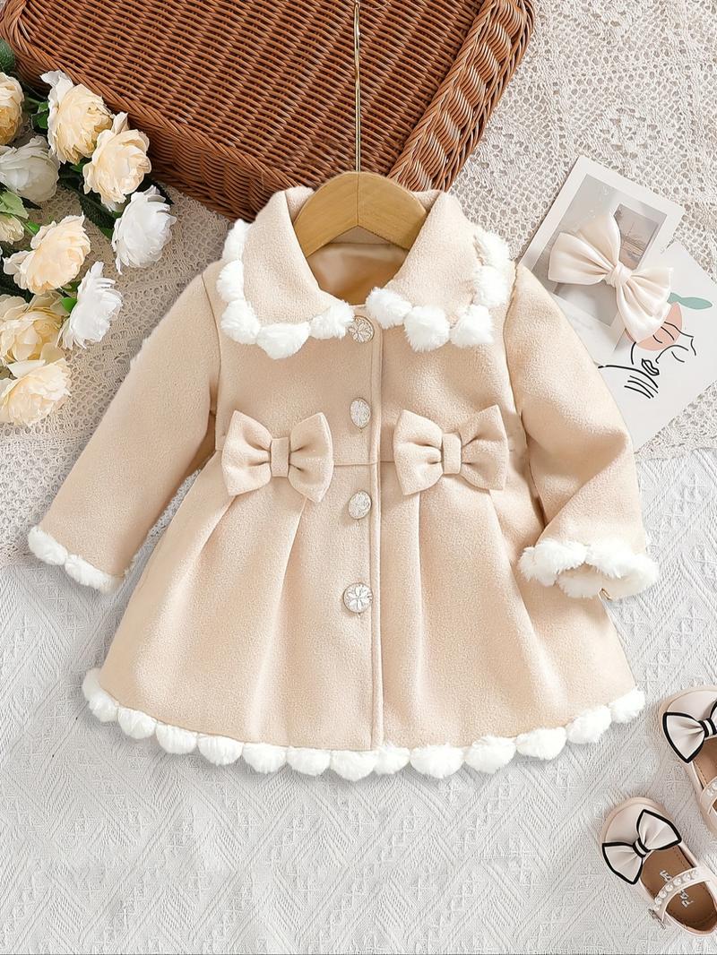 Baby Girls' Winter Coat, Baby Clothing, Cute Fitted Design, Plain ...
