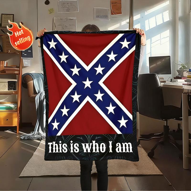 Personalized Symbol Flannel Blanket, Soft Skin-Friendly, Multi-Scene ...