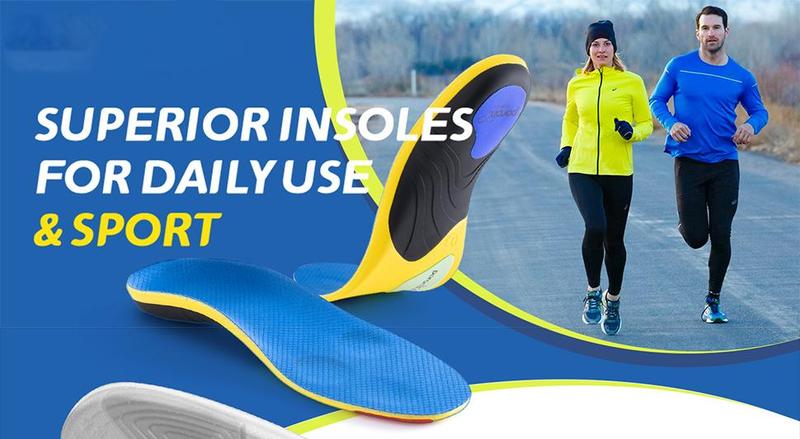 Work Boot Insoles For Standing All Day,High Arch Support Orthotic Shoe ...