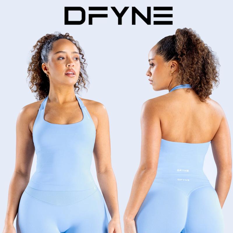 DFYNE Impact Halter Top Impact Tanks - TikTok Shop