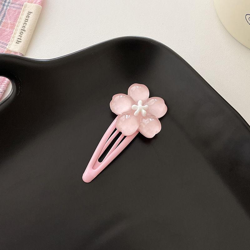 [1 gift] Pink hair clip, suitable for gift friends, holiday gifts ...