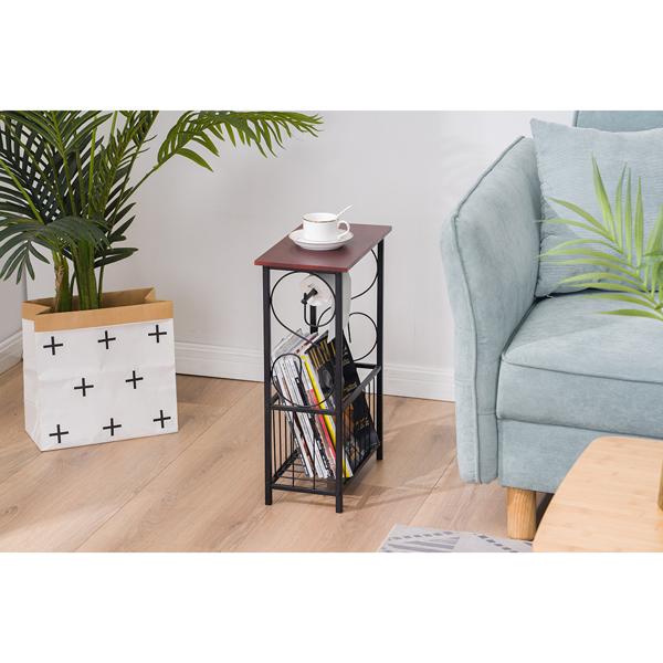 Bathroom Table for Next to Toilet, Space-Saving Side Stand for Cups ...