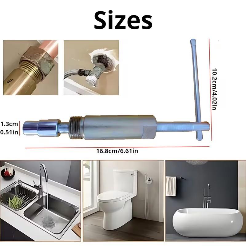 Iron Compression Sleeve Pulling Tool, 12inch Threaded Pipe Fitting ...