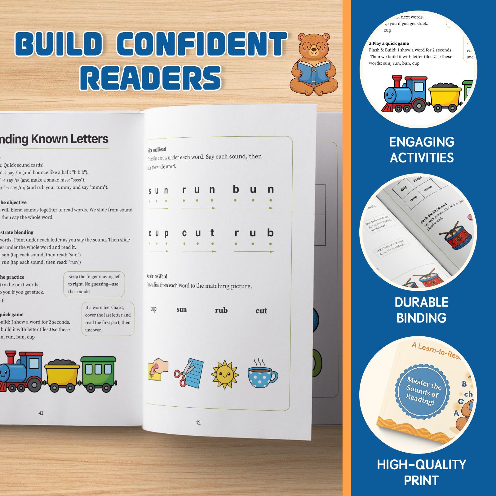 101 Fun Phonics Lessons: Learn-to-Read Activity Book – Systematic ...