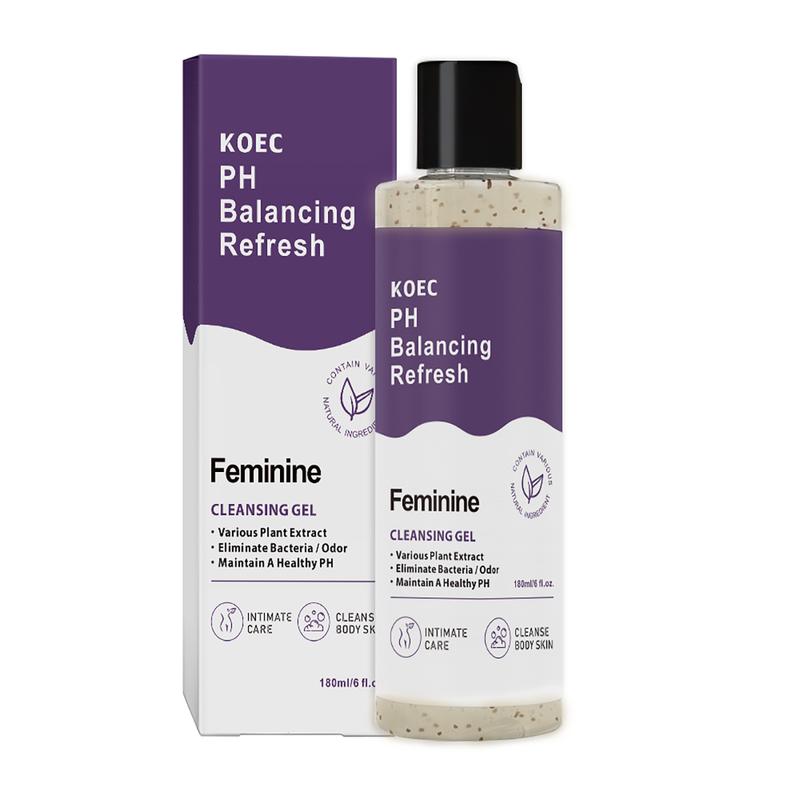 KOEC PH-Balanced Shower Gel – Gentle Feminine Wash with Odor Control ...