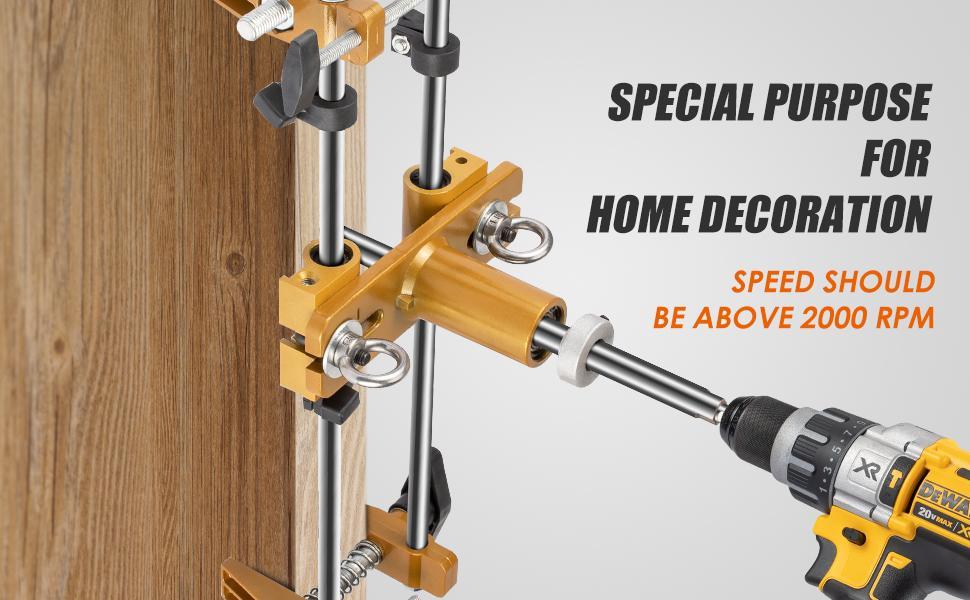 Door Lock Installation Kit Mortising Machine Mortise Jig, Door Lock ...