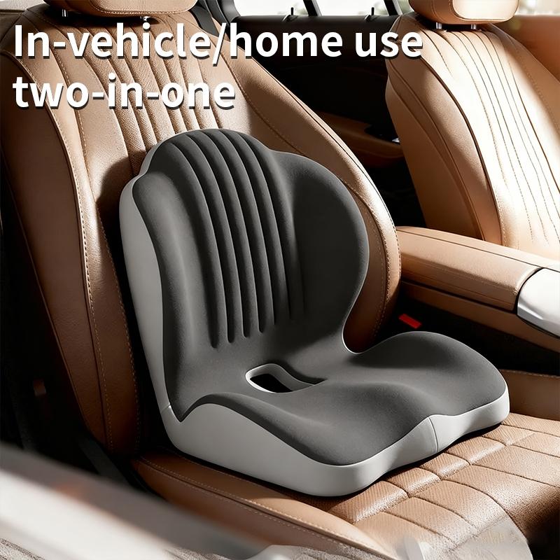 Memory Foam L-Shape Seat Cushion, Car Seat Pad, Office Chair Cushion ...