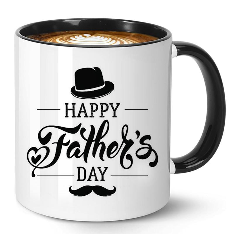 Best Dad Ever Coffee Mug - 11oz Ceramic Cup for Father, Funny Father's ...
