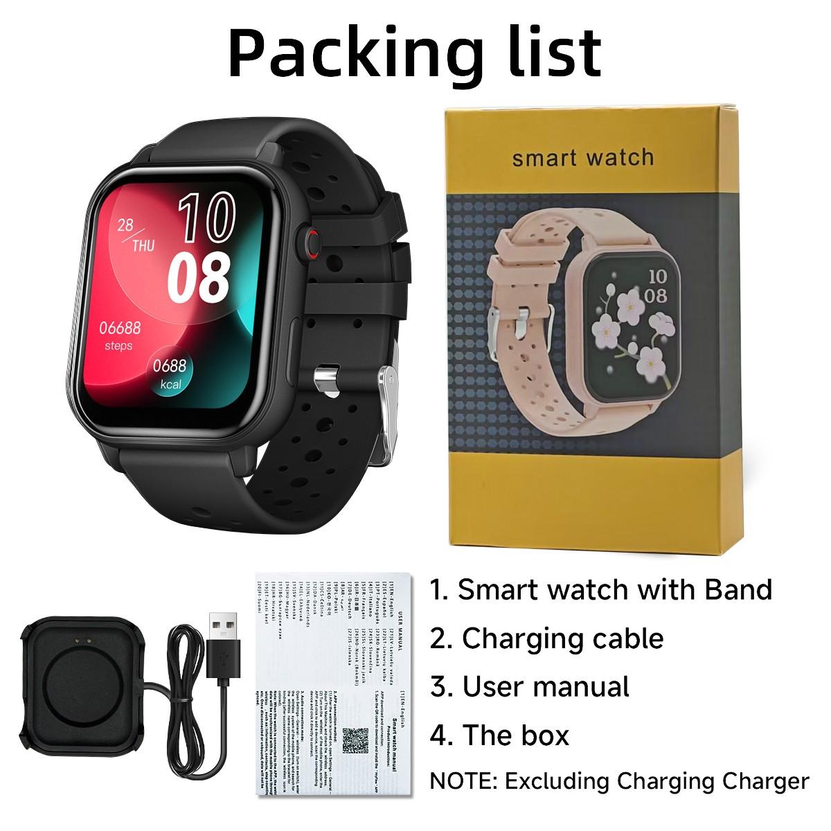 SIMSONLAB 1.83-Inch kid's Smartwatch, Child watch with Wireless Calling ...