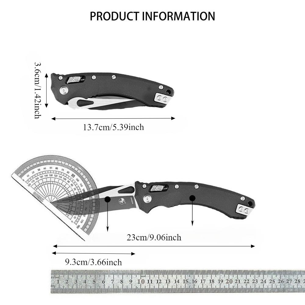 Outdoor Pocket Folding Knife with High-Hardness 8Cr13MoV Blade and ...