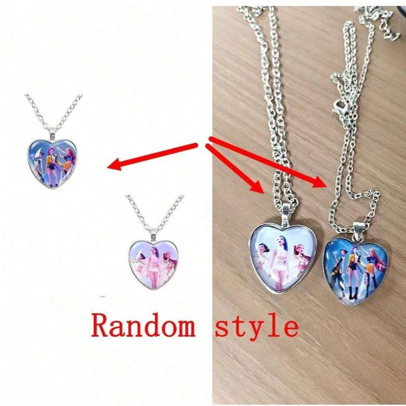Kpop Witch Hunt Cartoon Anime Peripheral, Love Necklace, Jewelry ...