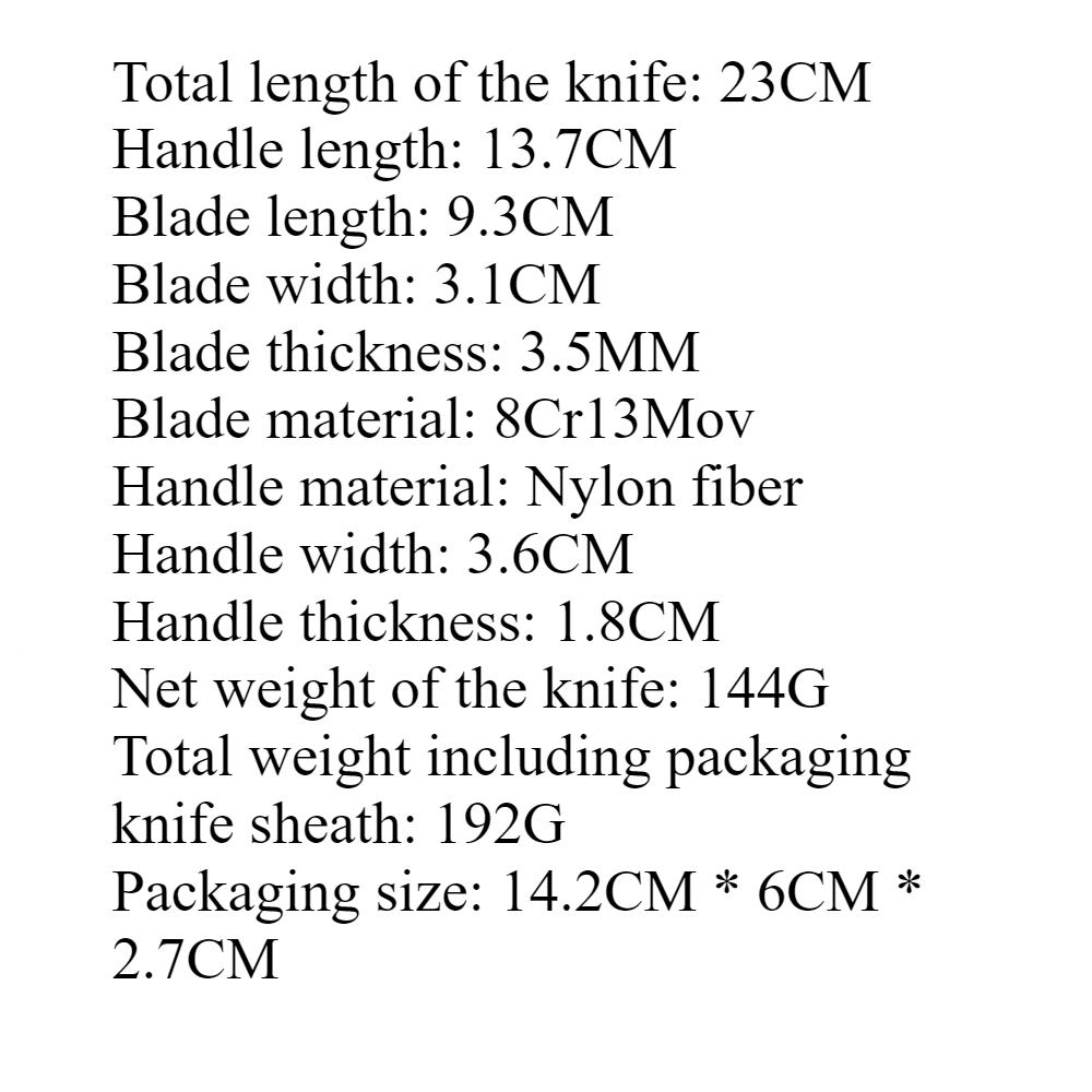 Outdoor Pocket Folding Knife with High-Hardness 8Cr13MoV Blade and ...