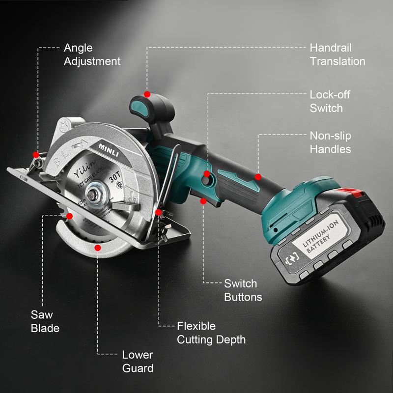 Multi-function Circular Saw | Industrial-Grade Portable (1.8kg) | 5 ...