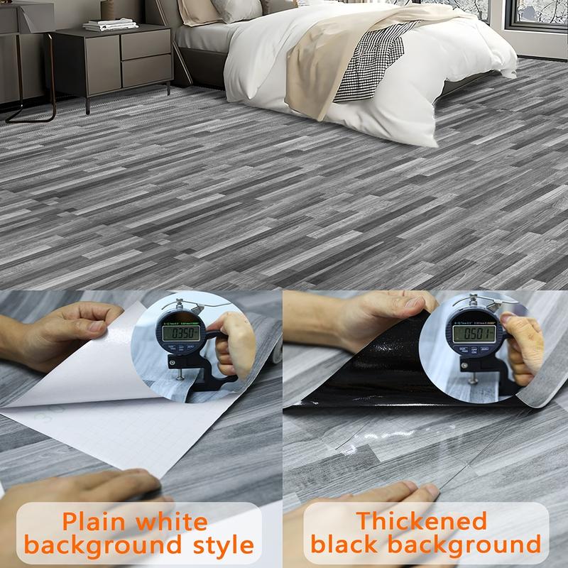 40*1000cm Thickened 0.25mm Grey Bathroom Toilet Waterproof Floor ...