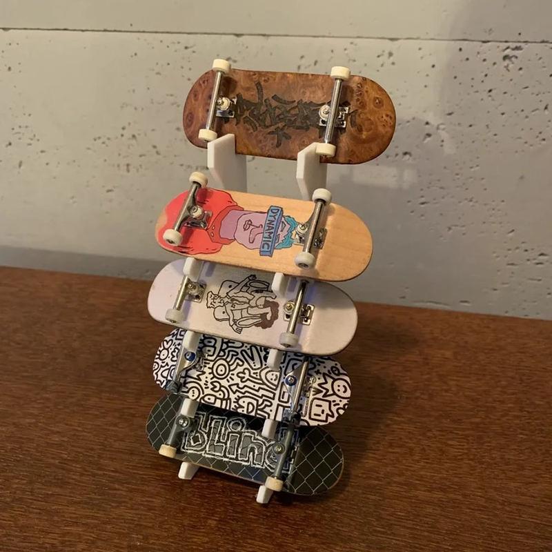 Storage Rack for Fingerboards, Display Risers Stand for Desktop ...