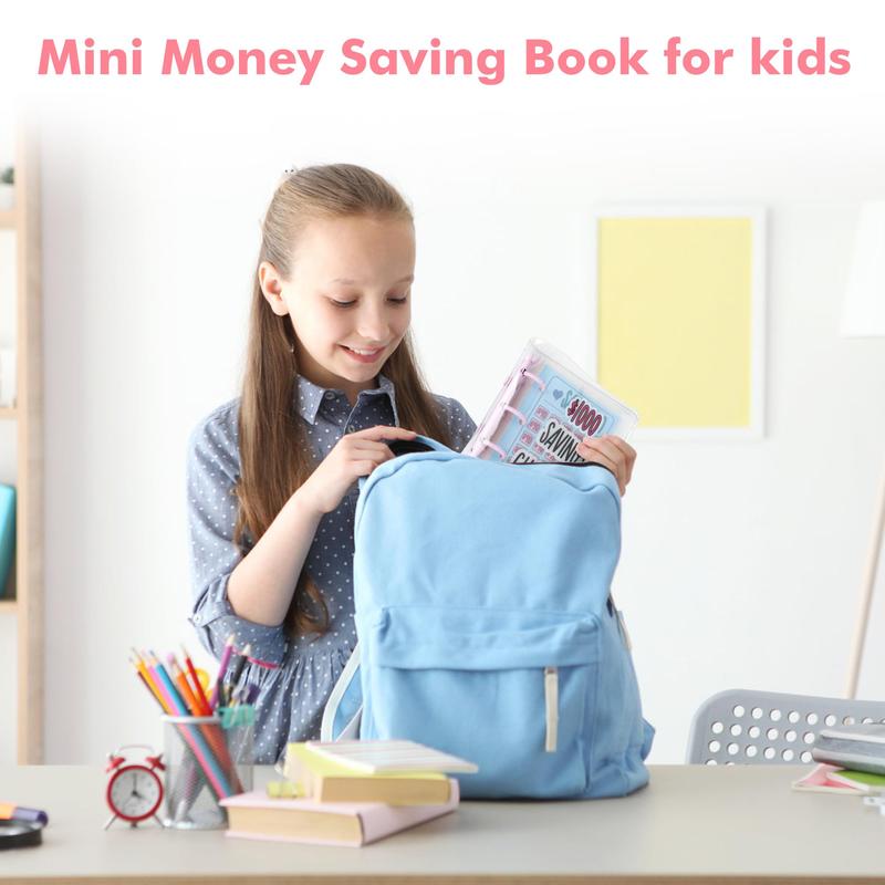 1000 Dollar Saving Challenge, Little Bitty Bucks 500 Savings Book, Mini ...