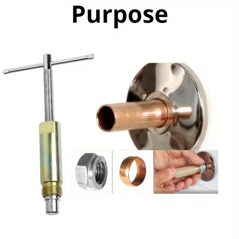 Iron Compression Sleeve Pulling Tool, 12inch Threaded Pipe Fitting ...