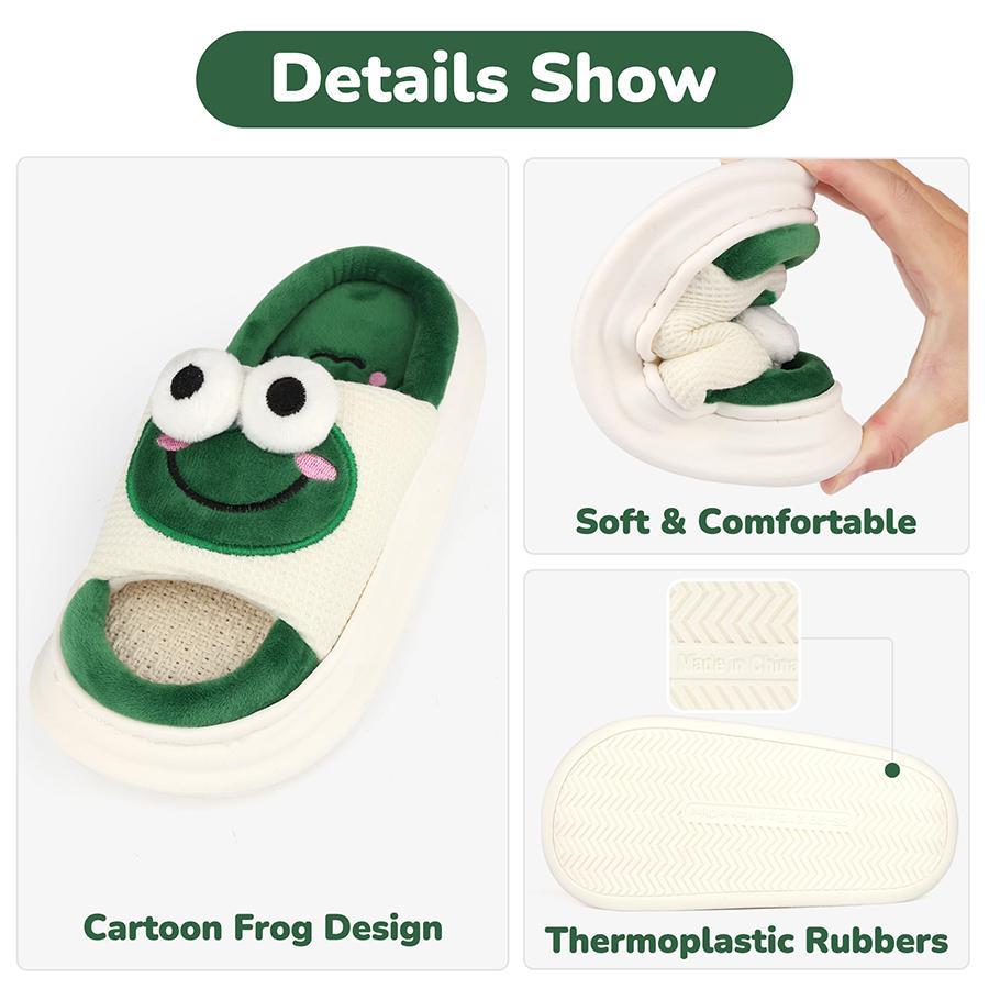 Cute Cartoon Animal Slippers for Women - Memory Foam Design - TikTok Shop
