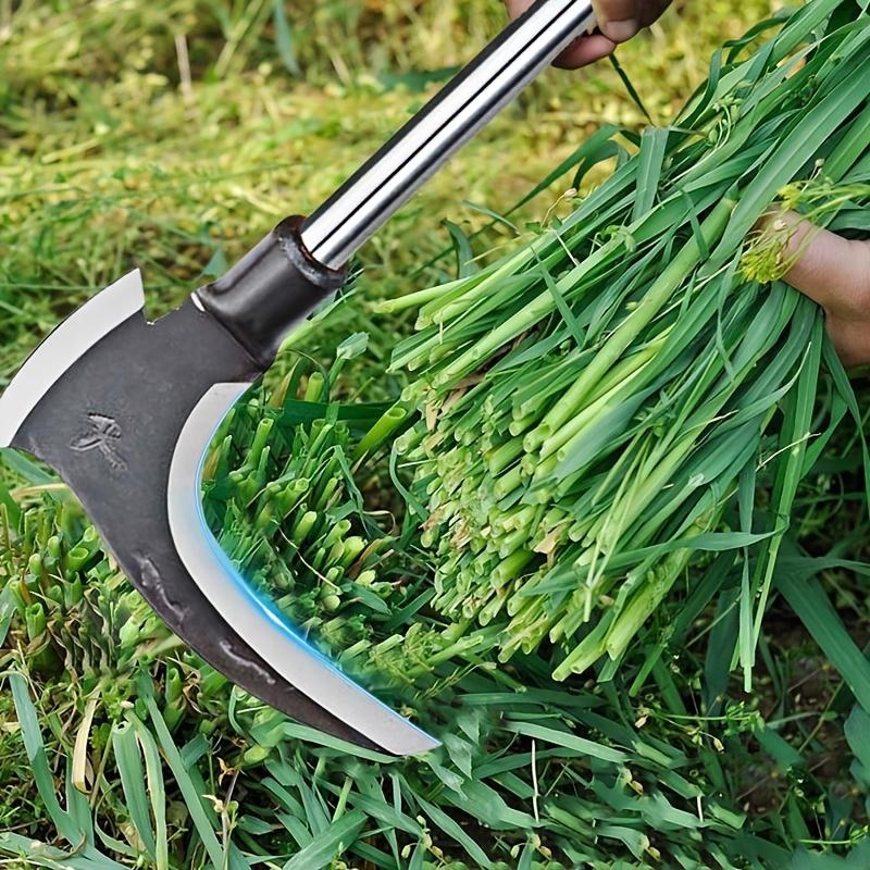 2-in-1 Multi-Purpose Garden Hoe, 20-Inch Metal Shank - Alloy Steel ...