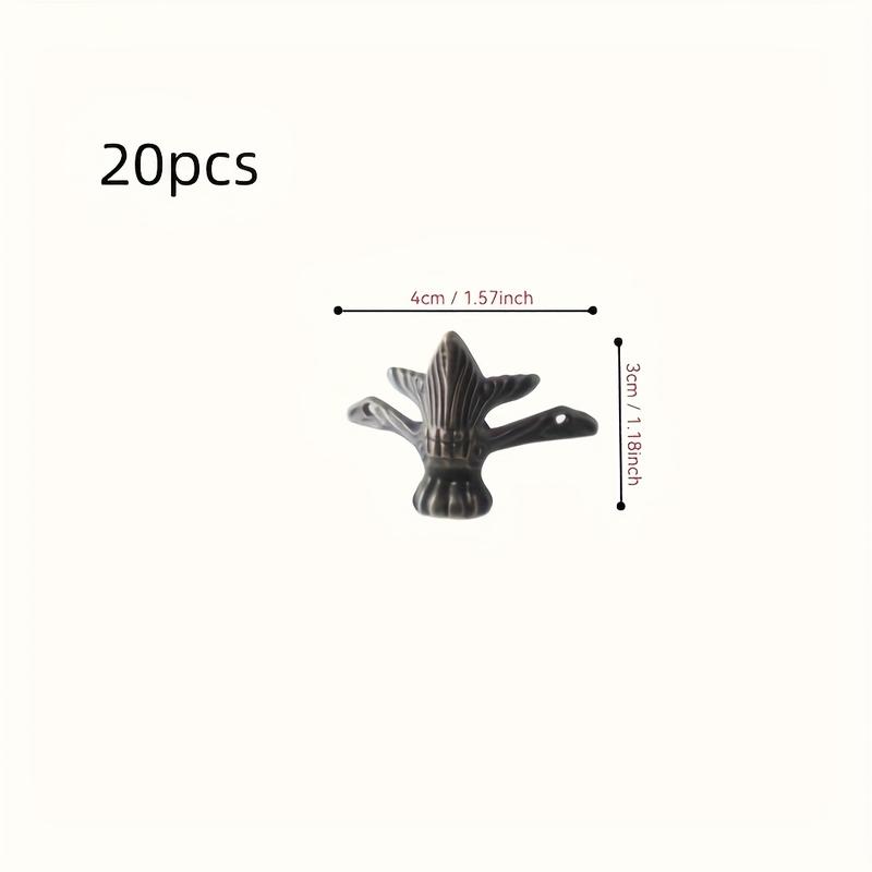 20pcs Antique Copper Color Iron Decorative Corner Feet, Animal Claw ...