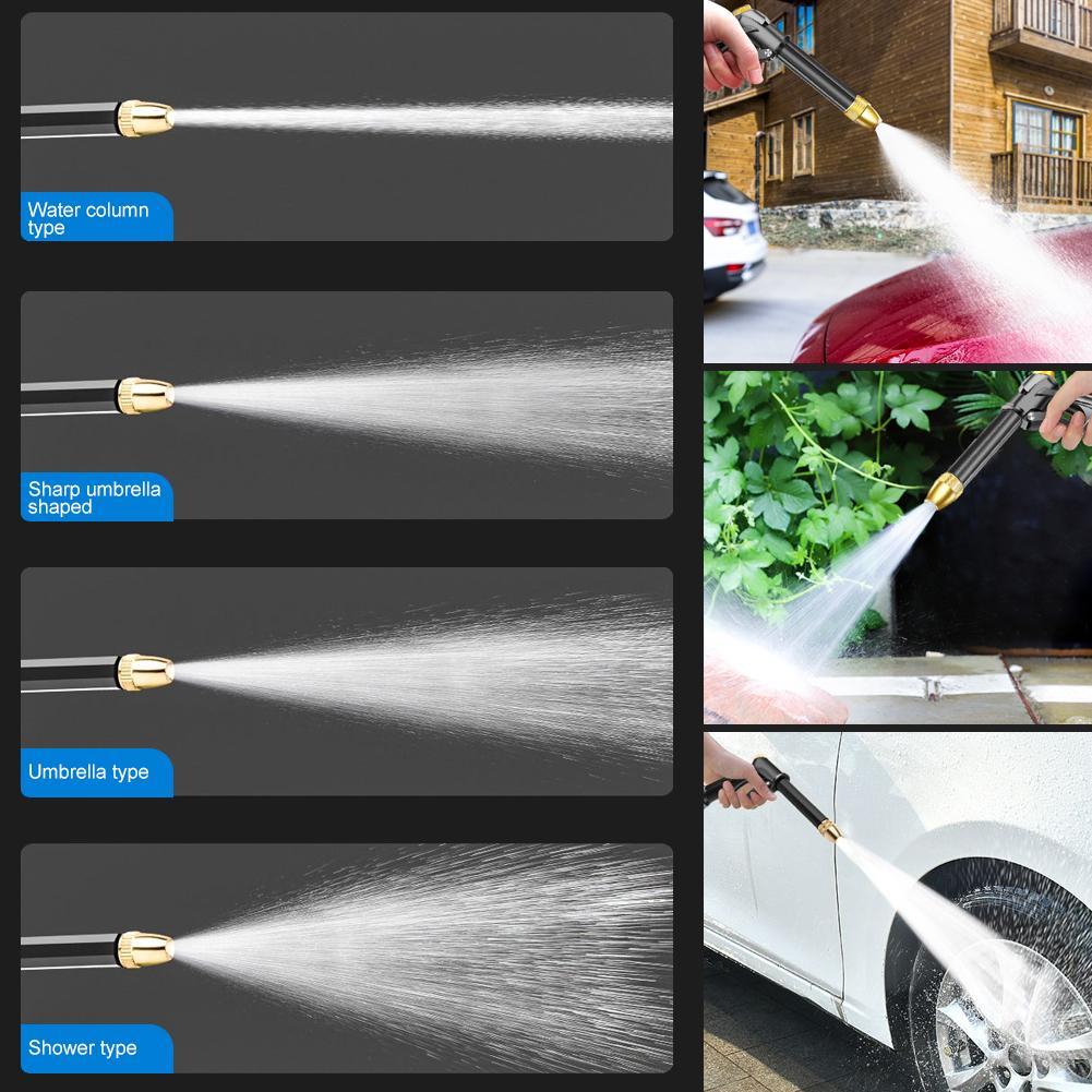 Adjustable High-Pressure Water Spray Gun, Heavy-Duty Alloy Car Wash ...