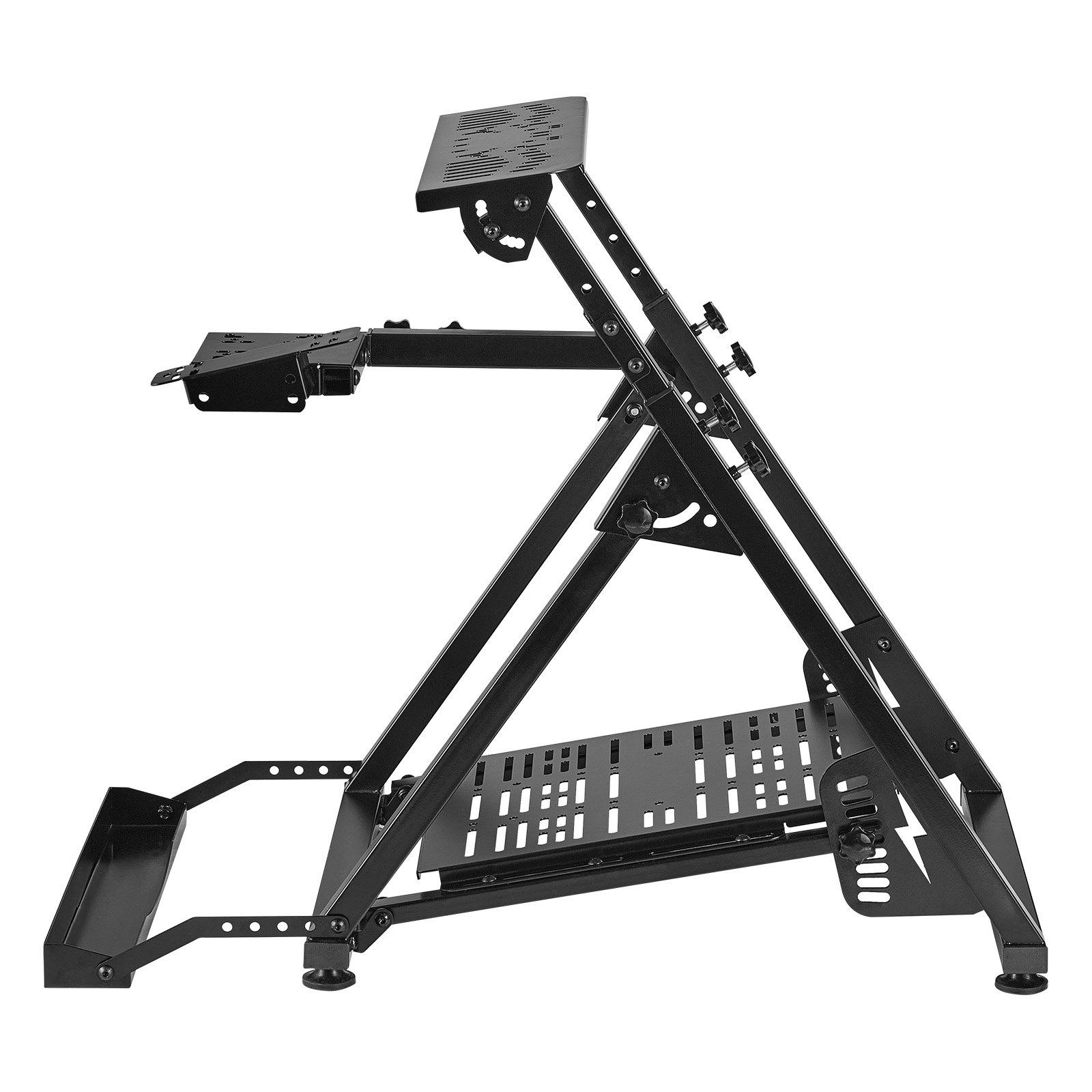 VEVOR Racing Wheel Stand, Adjustable & Foldable Simulator Stand for ...