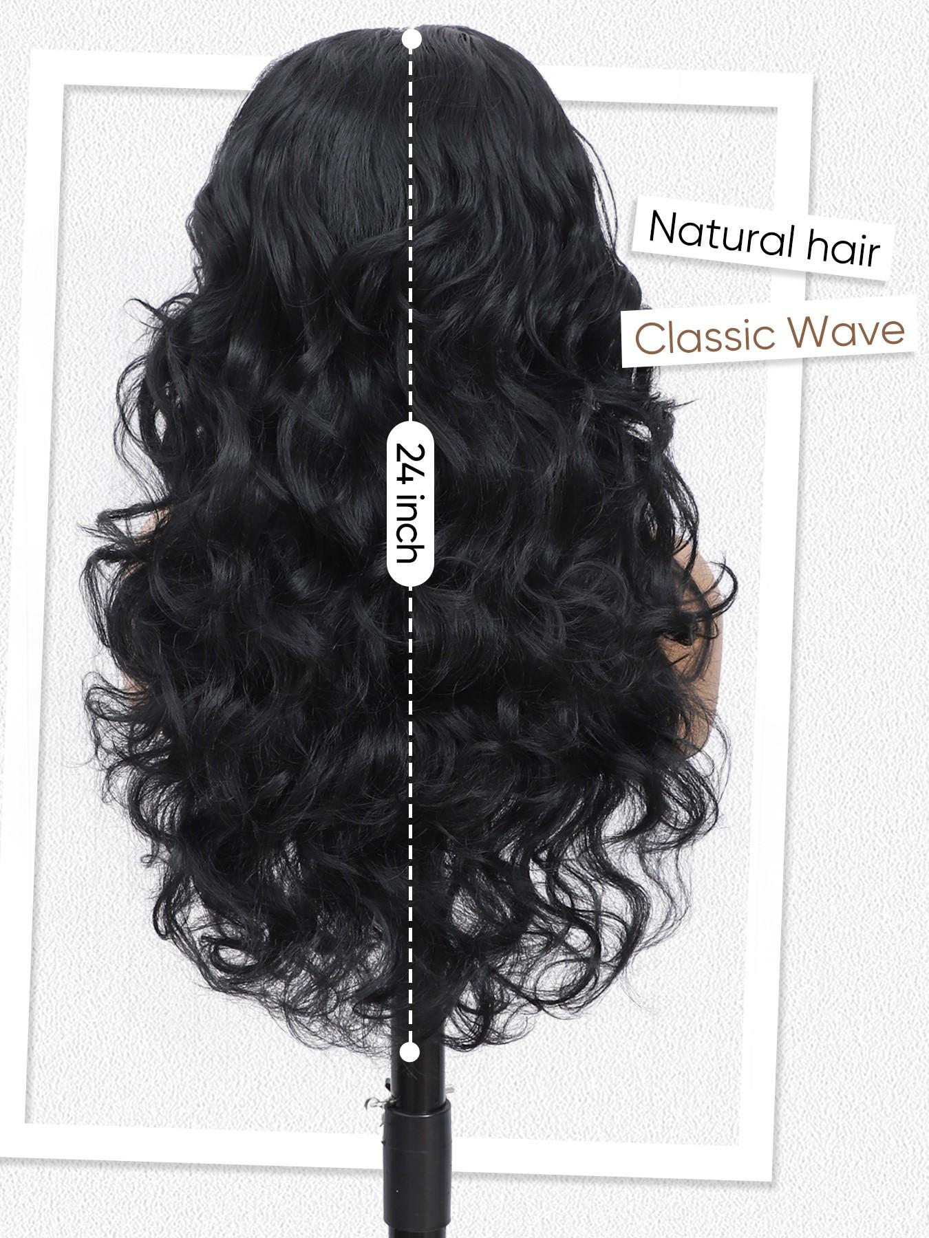 Lehanhair 24 Inch Glueless Long Wavy Synthetic Various Colors 4X6 Lace ...