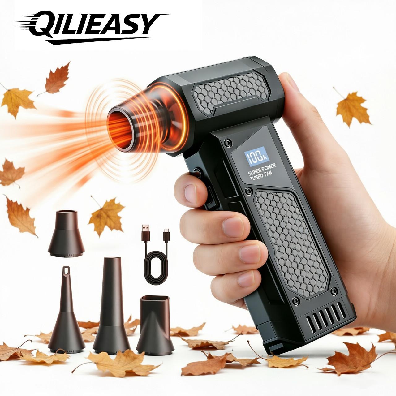 2026 New Compressed Air Dust Blaster, Handheld Cordless Blower, High ...