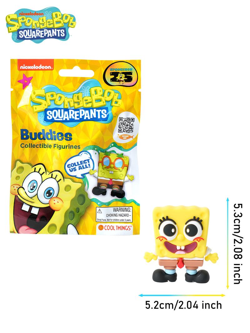 Nickelodeon SpongeBob SquarePants 3D Figurine Blind Bag - Collectible ...