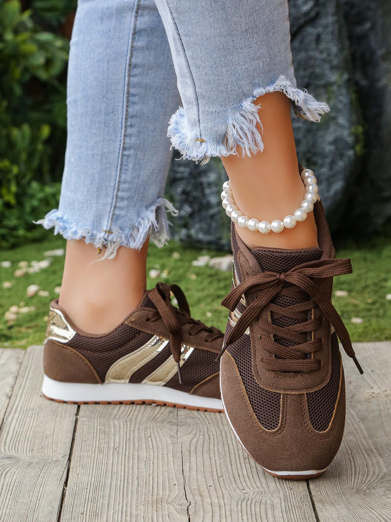 Retro Trainer Shoes, Mesh Breathable Agony Shoes, Soft Sole Anti-Slip ...