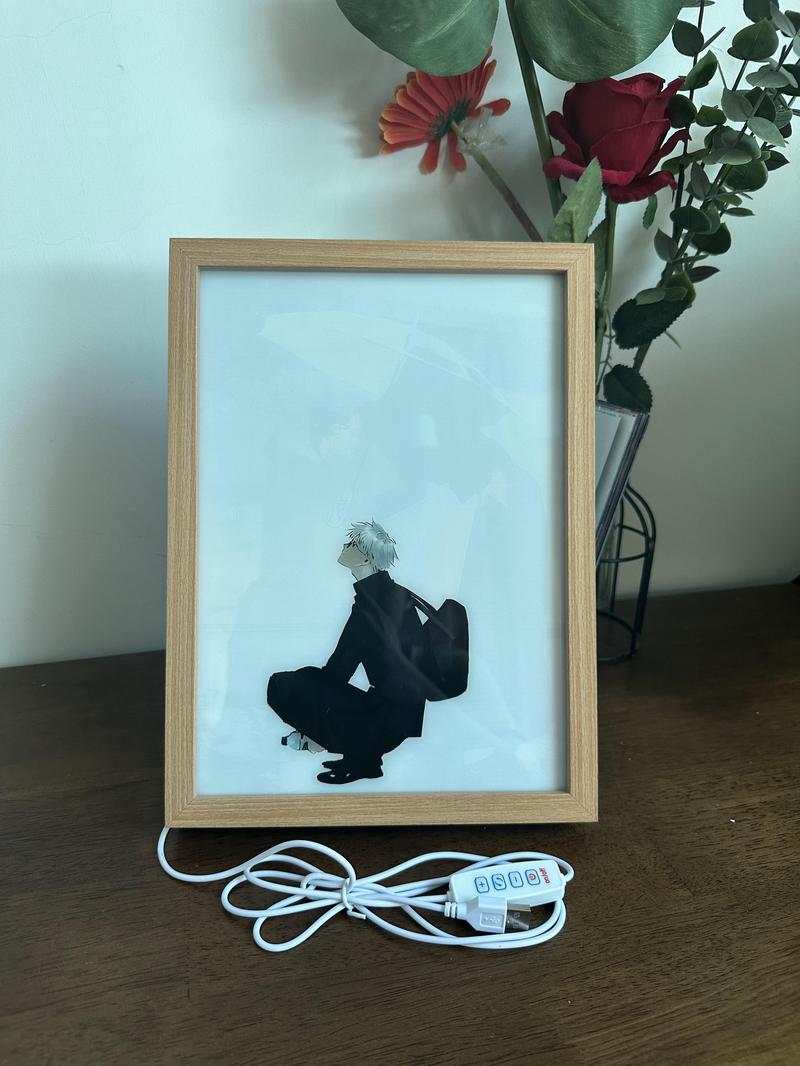 Jujutsu Kaisen Gojo&Geto Light-Up Art Panel with USB Plug High ...