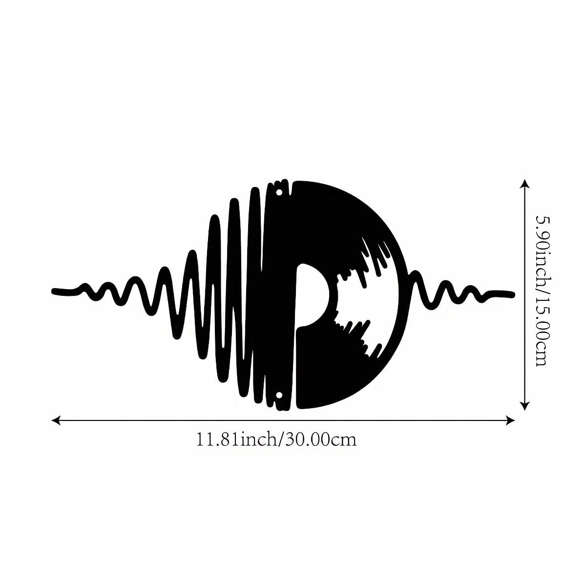 Music Note Design Wall Decor, Metal Wall Art, Wall Hanging Decor for ...