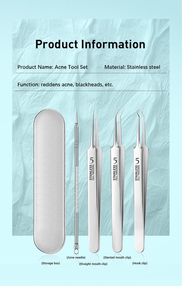 ClearSkin Precision Tool Set Acne clearing care tools – 4-in-1 ...