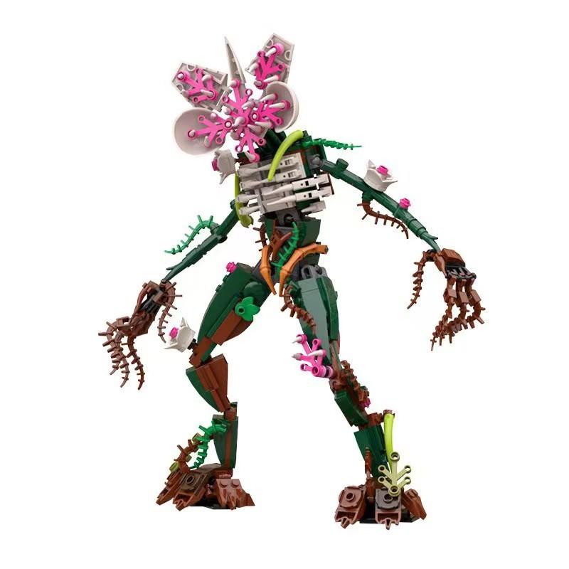 Build Your Own Scary Monster! 419pcs Orchid Demon Moc Building Block ...