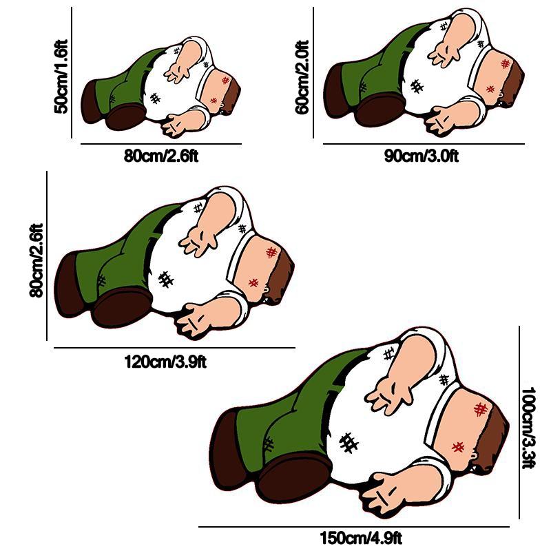 Cute Cartoon Character Plush Carpet, Soft Easy Clean Rug for Living ...