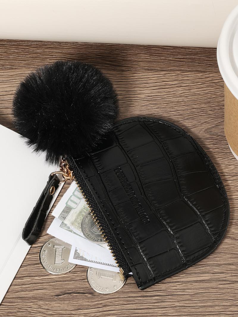 Mini fashion credit card holder, ultra-thin coin wallet, women's casual ...