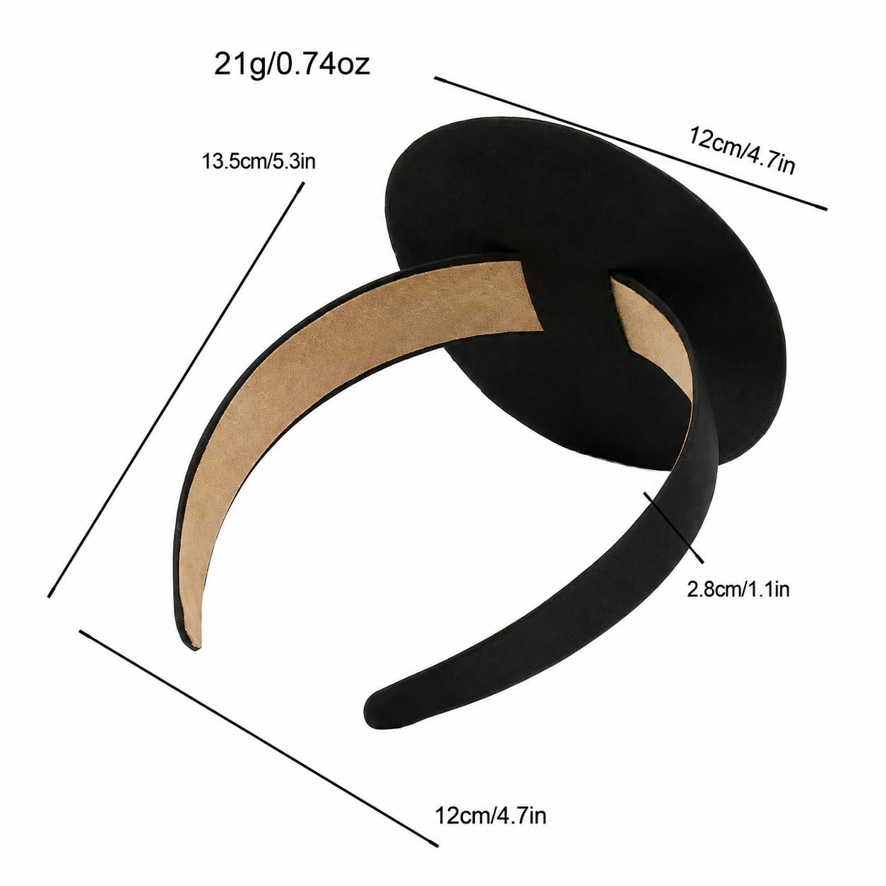 Graduation Cap Headband Insert - Invisible Anti-Fall Grad Hat Holder ...