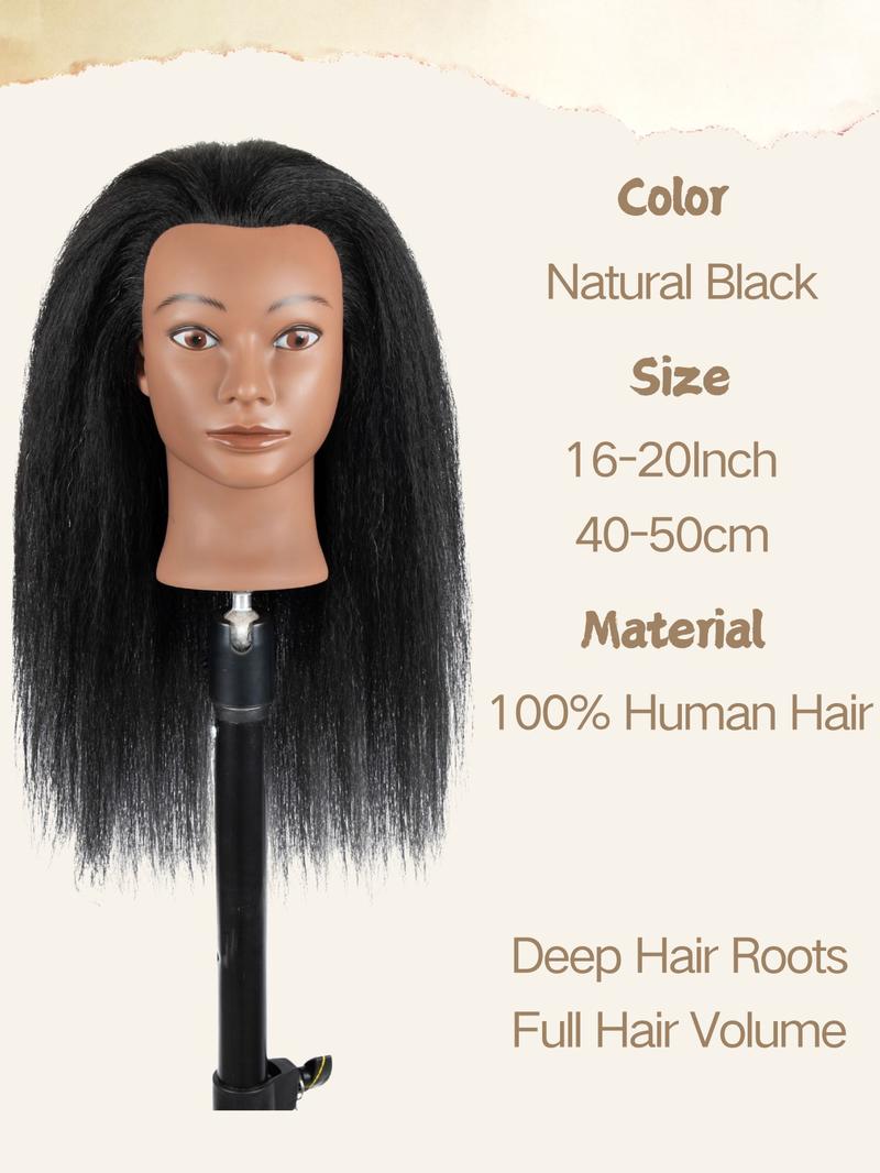 Mannequin head with 100% real human hair, mannequin head with real ...