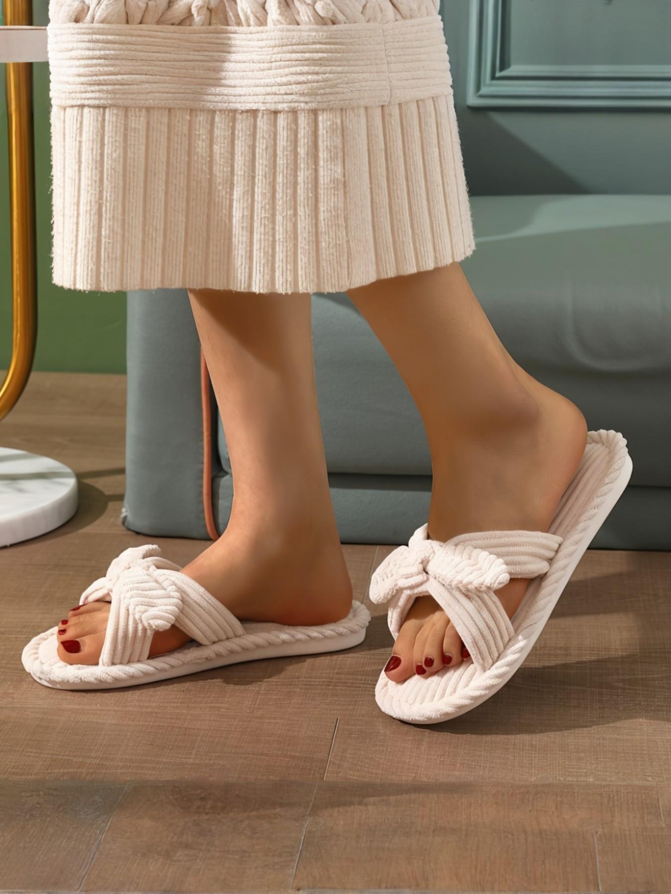 Silent Eva Foam Sole Indoor Slippers, Soft Comfortable Feel, Anti-Slip ...