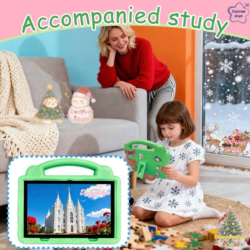 Latest 10.1 Inch Android Tablet, 64GB 5g WiFi Kids Tablet, Educational ...