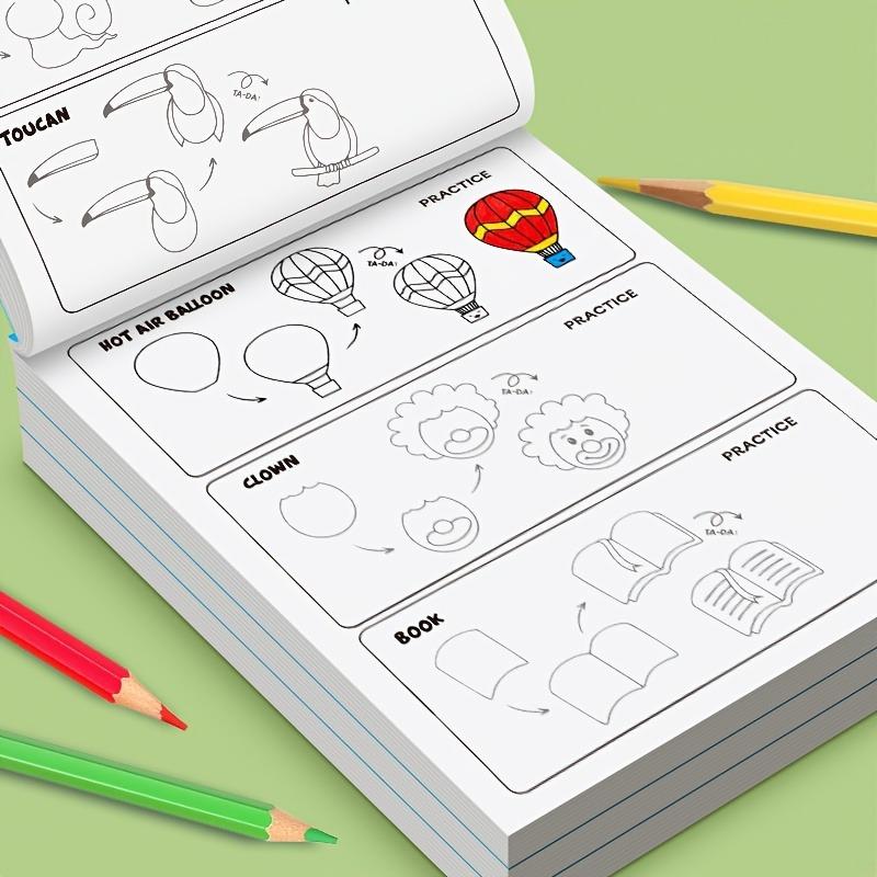 32 pages How to Draw a Step-by-Step Book - 500 + Steps to Draw, Study ...